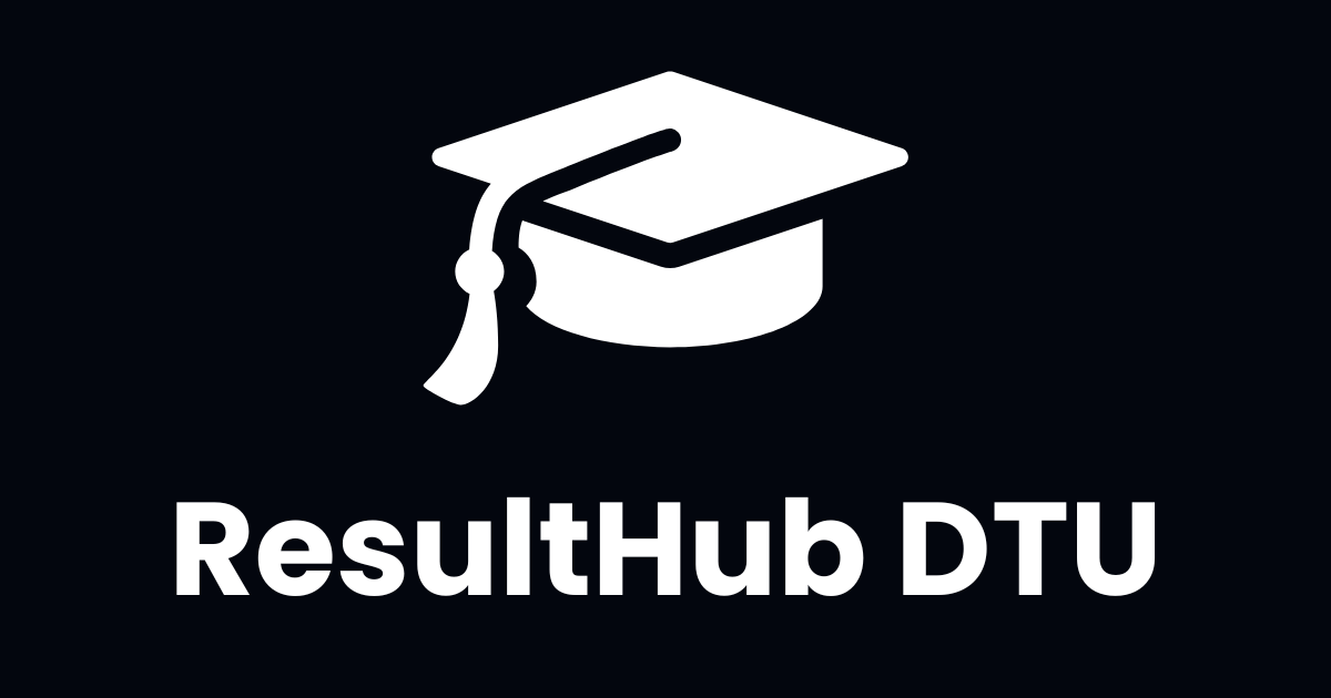 DTU 2026 Student Profile - Personalized Academic Details